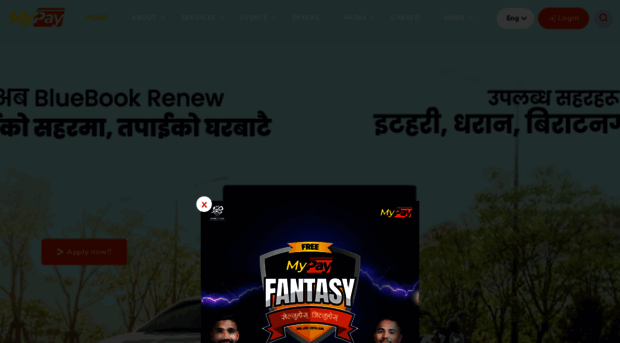 mypay.com.np - MyPay - Fastest Growing Digita... - My Pay Com