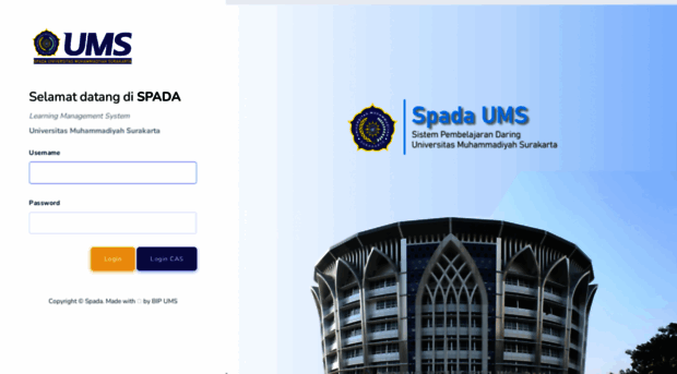 myspada.ums.ac.id - Login — Spada UMS - My Spada UMS
