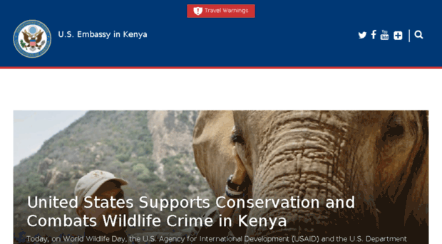 nairobi.usembassy.gov - U.S. Embassy in Kenya - Nairobi U S Embassy