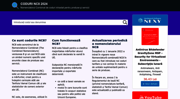 nc8.nxm.ro - Coduri NC8 2025 - Nomenclatoru... - NC8 Nxm