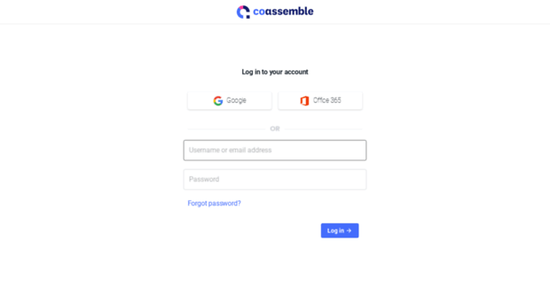 ndi.coassemble.com - Login | Coassemble. Online tra... - Ndi Coassemble