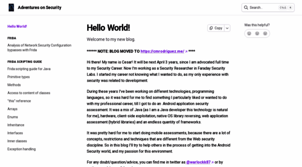 neo-geo2.gitbook.io - Hello World! | Adventures on S... - Neo Geo 2 Gitbook