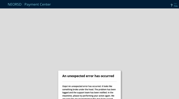 neorsd.ez-pay.io - Account Lookup - NEORSD - NEORSD Ez Pay