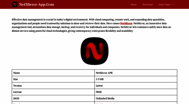 netmirror-app.com - NetMirror App Download Latest ... - Net Mirror App
