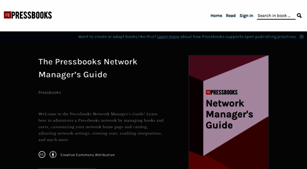 networkmanagerguide.pressbooks.com - The Pressbooks Network Manager ...