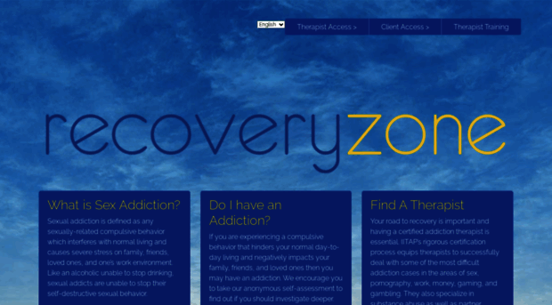 new.recoveryzone.com - Recovery Zone Home Page - New Recovery Zone