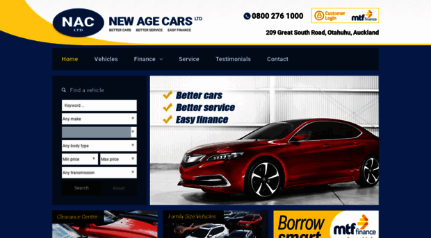 newagecars.co.nz - Quality used vehicles | New Ag... - New Age Cars