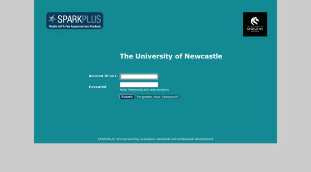 newcastle.sparkplus.com.au - SPARK Login - Newcastle SPARK Plus