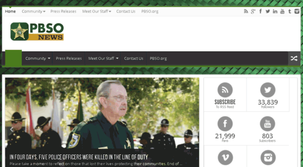 news.pbso.org - PBSO News | Official News of T... - News PBSO