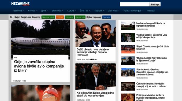 nezavisne.ba - Nezavisne novine - Nezavisne
