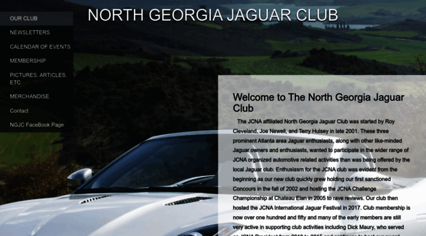 ngjc.us - NORTH GEORGIA JAGUAR CLUB - Ngjc