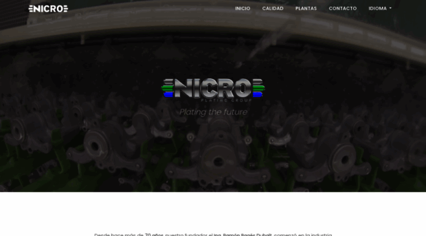 nicro.com.mx - Nicro Plating Group | Cutting-... - Nicro