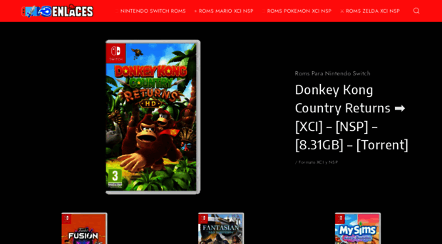 nintendoswitchroms.es - Juegos XCI y NSP para Nintendo... - Nintendo ...