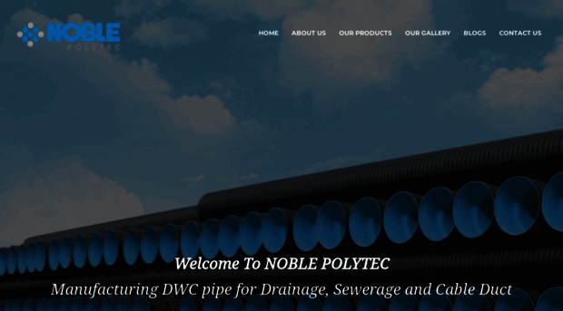 noblepolytec.com - DWC Pipes Manufacturer in Guja... - Noble Polytec
