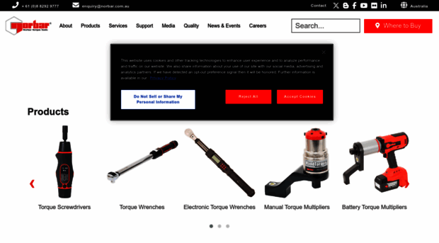 norbar.com.au - Norbar Torque Tools, Wrenches,... - Norbar