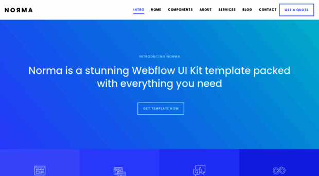 norma-template.webflow.io - Norma - Webflow HTML website t... - Norma Template Webflow