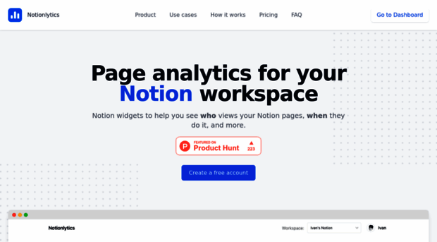 notionlytics.firebaseapp.com - Notionlytics — Page analytics ... - Notionlytics Firebaseapp