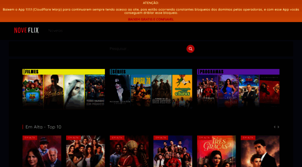 noveflix.vip - NoveFlix - Novelas Online Grát... - Nove Flix