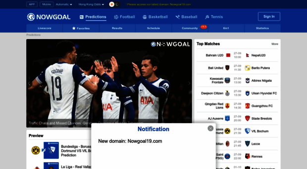 nowgoal16.com - NowGoal Live Football Score | ... - Now Goal 16