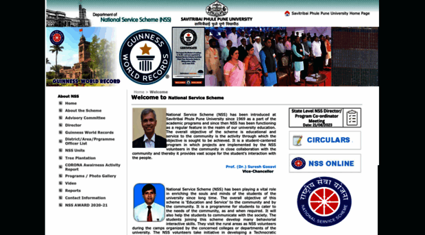 nss.unipune.ac.in - Department of NSS : Savitribai... - NSS Uni Pune