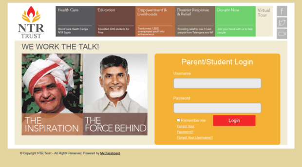 ntr.myclassboard.com - School ERP | School Management... - Ntr My ...