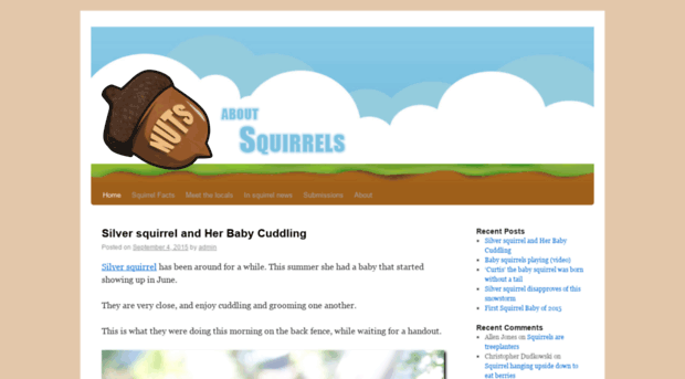 nutsaboutsquirrels.com - Nuts About Squirrels | A site ... - Nuts About Squirrels