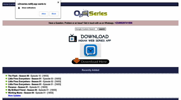 o2tvseries.netlify.app - Tvseries.com - O2 Tvseries Netlify