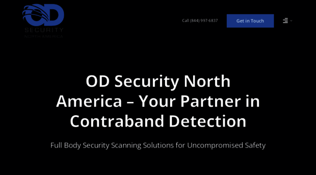 odsecurityna.com - Full Body Security Scanning So... - OD Security Na
