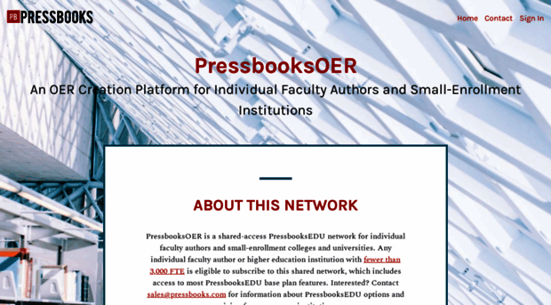 oer.pressbooks.pub - PressbooksOER – An OER Creatio... - OER Pressbooks