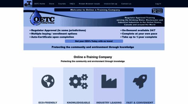 oetc.ca - Online e-Training Corporation - Oetc