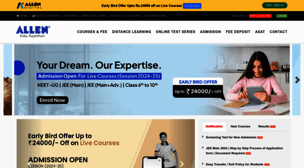 officeweb.allen.ac.in - ALLEN Career Institute, Kota– ... - Officeweb ALLEN