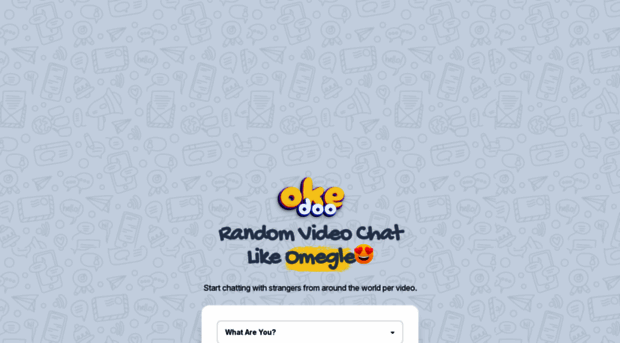 okedoo.com - okedoo: Free Random Video Chat... - Okedoo
