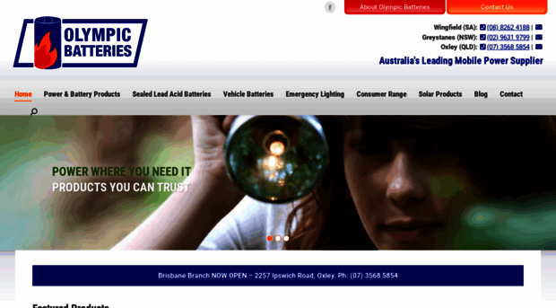olympicbatteries.com.au - Australia's leading mobil... - Olympic Batteries