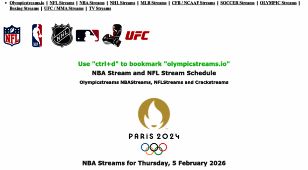 olympicstreams.io - olympicstreams.io - Watch Live... - Olympicstreams