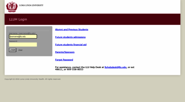 one.lluh.org - One Portal - One Lluh