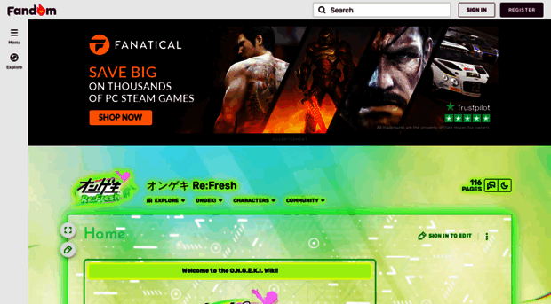 ongeki.fandom.com - O.N.G.E.K.I. Wiki | Fandom - O N G E K I Fandom