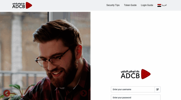 online.adcb.com.eg - Login - Abu Dhabi Commercial B... - Online Adcb