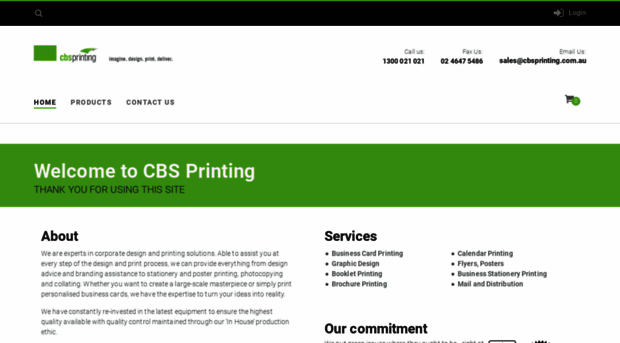 online.cbsprinting.com.au - Home - CBS Printing - Online CBS Printing
