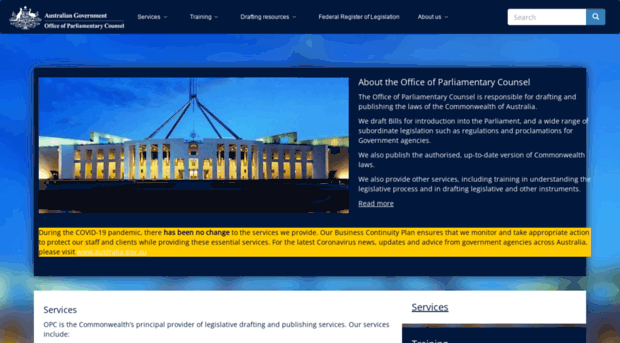 opc.gov.au - Home | Office of Parliamentary... - Opc Gov