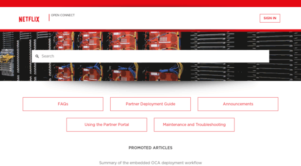 openconnect.zendesk.com - Netflix Open Connect Partner P... - Open ...