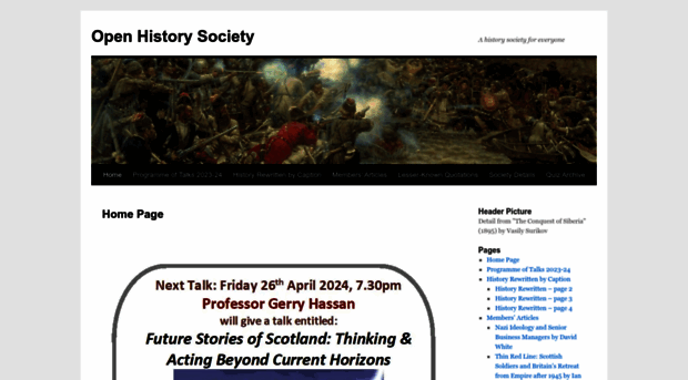 openhistorysociety.org - Open History Society | A histo... - Open ...