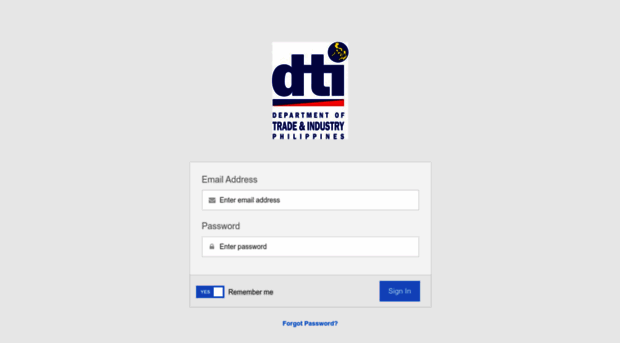 opms.dti.gov.ph - Login Page - Department of Tra... - Opms Dti
