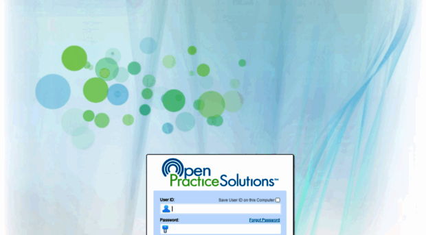 ops14.openpracticesolutions.com - OpenPM Login - Open Practice S... - Ops 14 Open Practice Solutions