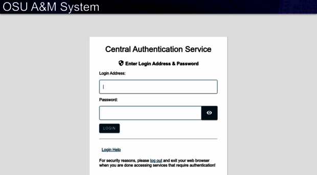 opsuportal.okstate.edu - CAS - Central Authentication S... - Opsuportal ...