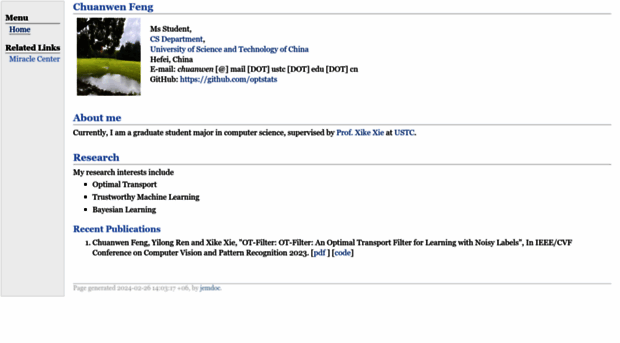 optstats.github.io - Optstats Github