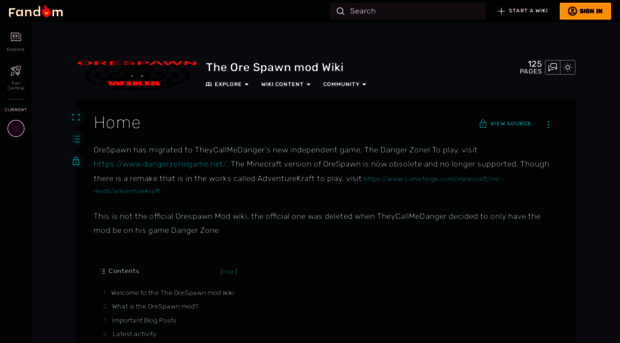 orespawnmod.fandom.com - The Ore Spawn mod Wiki | Fando... - Ore Spawn Mod Fandom