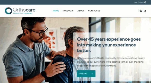 orthocare.co.nz - Orthocare – Products of experi... - Orthocare