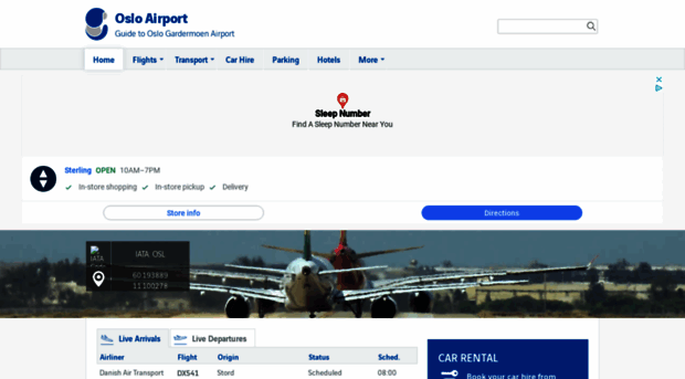 osloairport.net - Oslo Airport | Oslo Gardermoen... - Oslo Airport