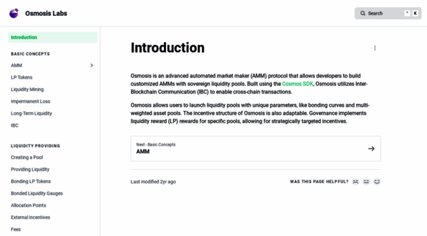 osmosis.gitbook.io - Introduction | Osmosis Labs - Osmosis Gitbook