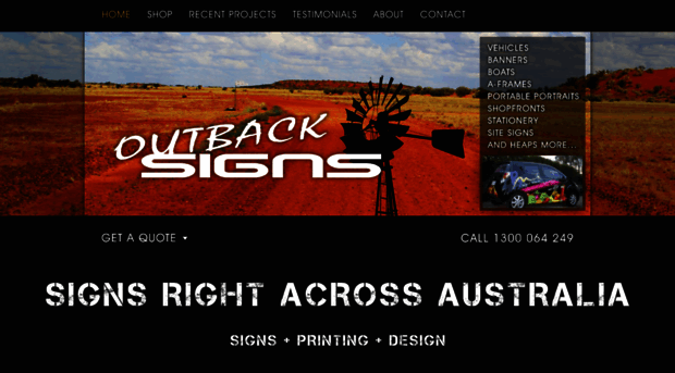 outbacksigns.com.au - Home - Outback Signs - Outback Signs